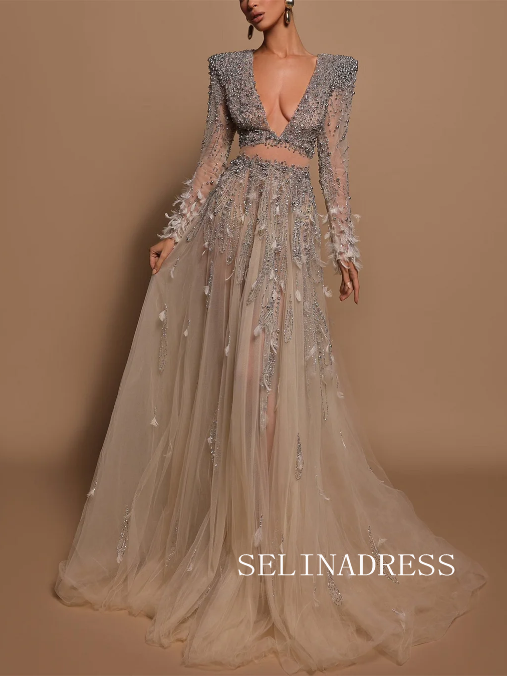 Beaded Prom Dresses – selinadress